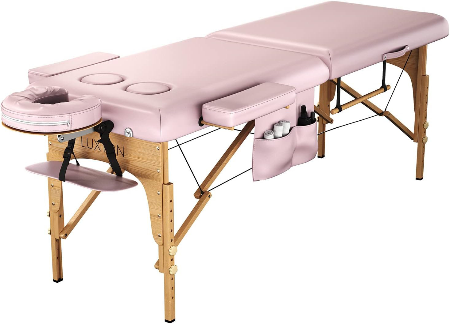 Luxton Home Premium Memory Foam Massage Table with Custom Breast Holes ...