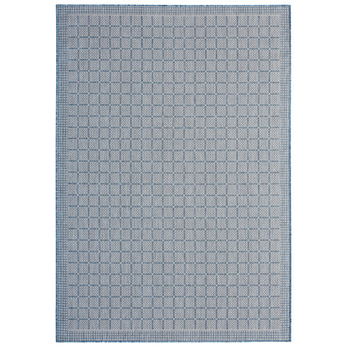 Nicole Miller New York Patio Country Luna Geometric Indoor/Outdoor Area ...