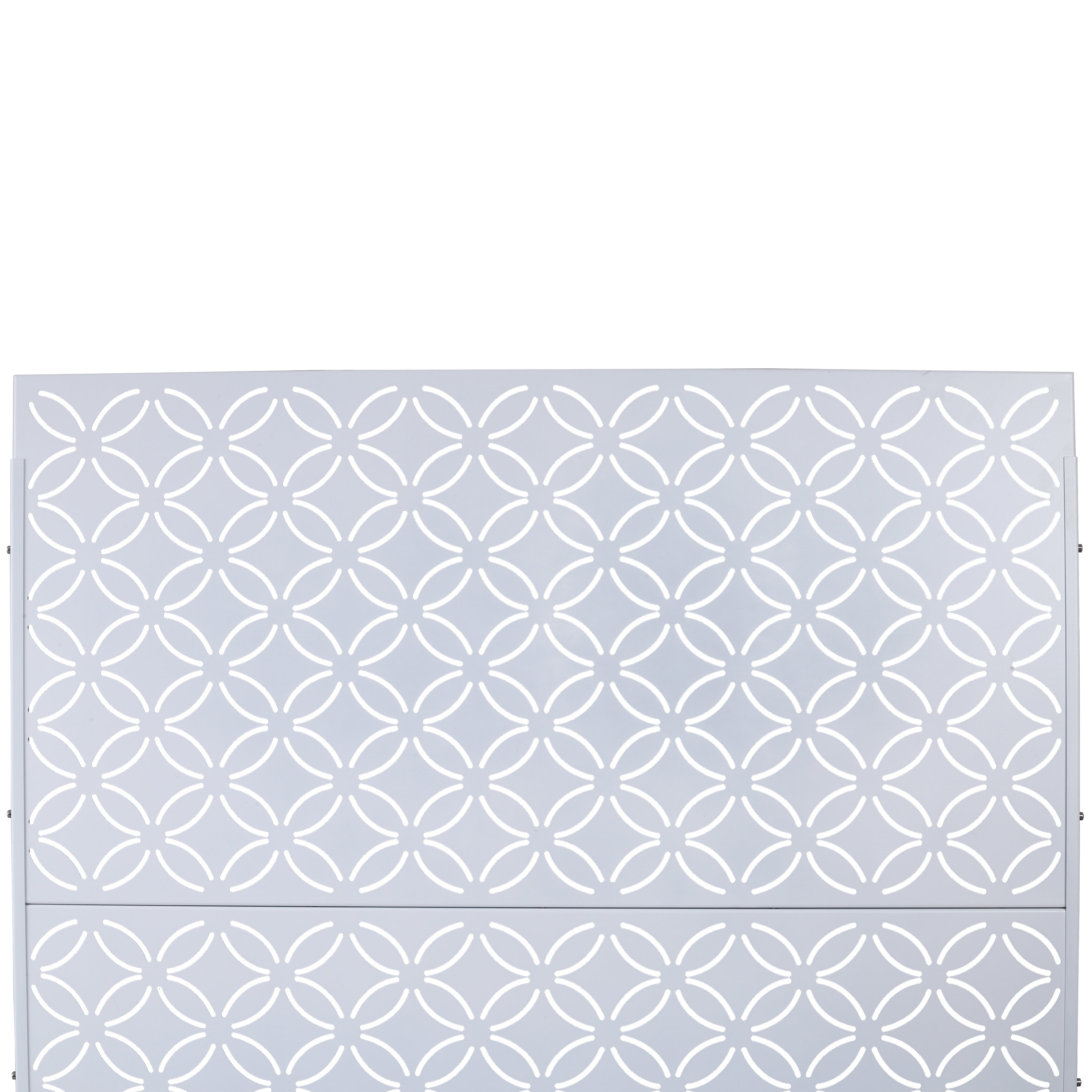 Red Barrel Studio® 76x48 Inch Metal Privacy Screen, Freestanding for ...