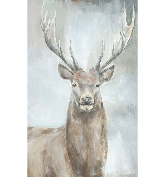 Chelsea Art Studio Jacob Lincoln Stag Study I Framed On Canvas by Jacob ...
