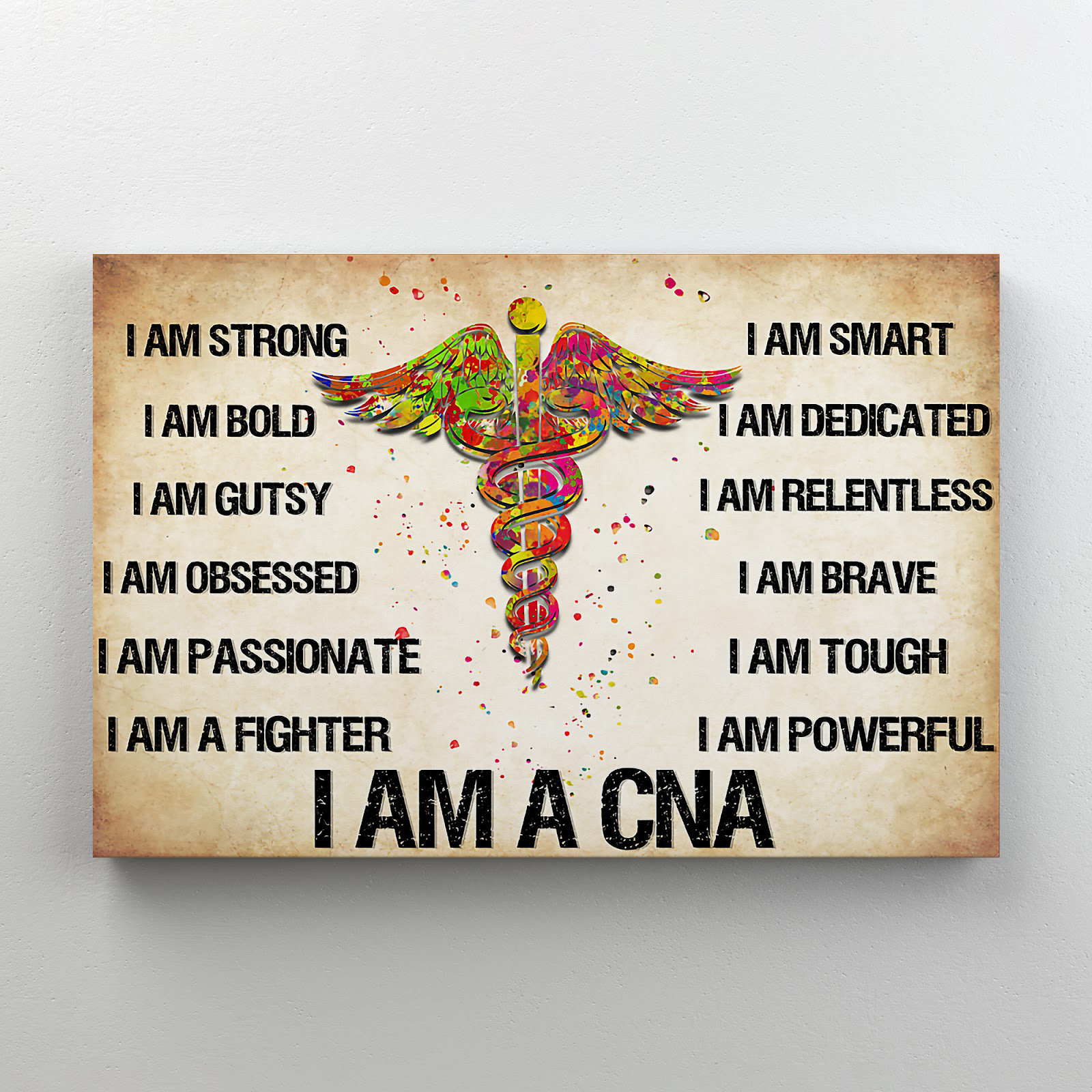 Trinx CNA Symbol - I Am Strong, I Am Bold, I Am A Fighter, I Am A CNA ...
