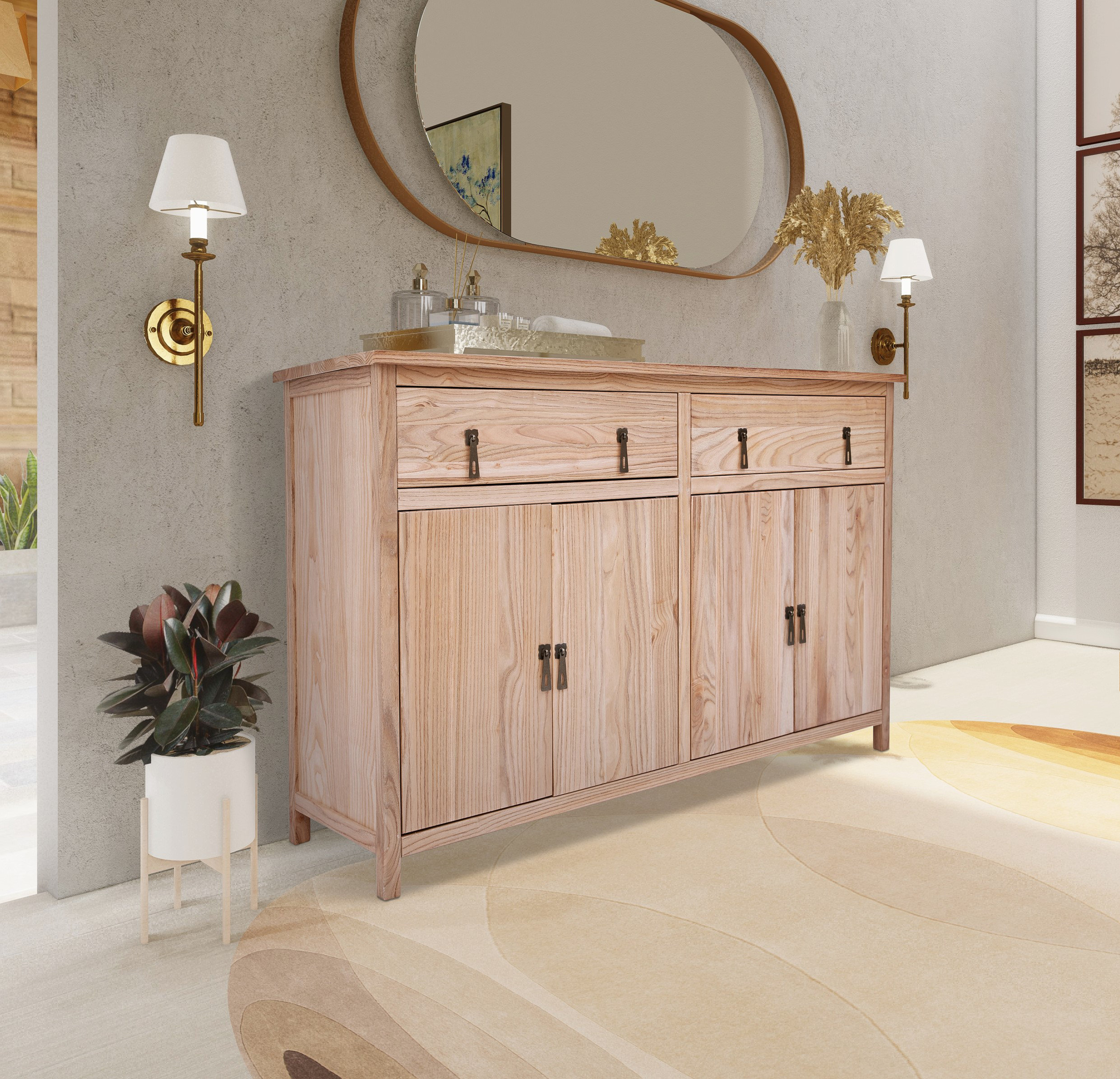 Alpen Home Jarman 130cm Sideboard | Wayfair.co.uk