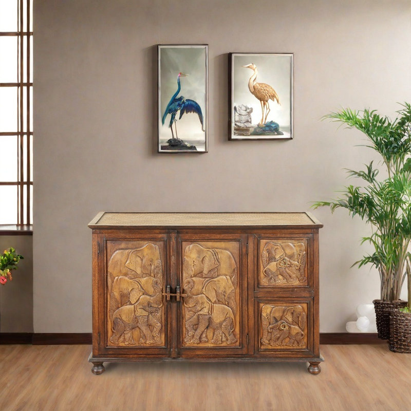 Licalilo Retro Utility Classic Accent Cabinet | Wayfair