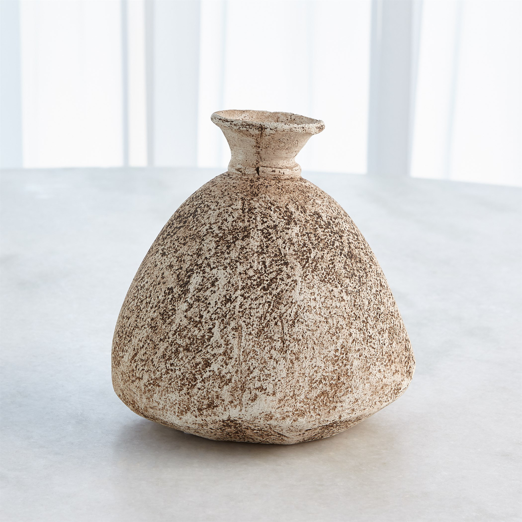 Studio A Home Cinder Wide Bottom Vase-Sand | Wayfair