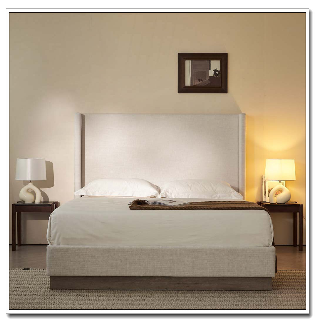 Latitude Run® Hosford Upholstered Wingback Bed | Wayfair