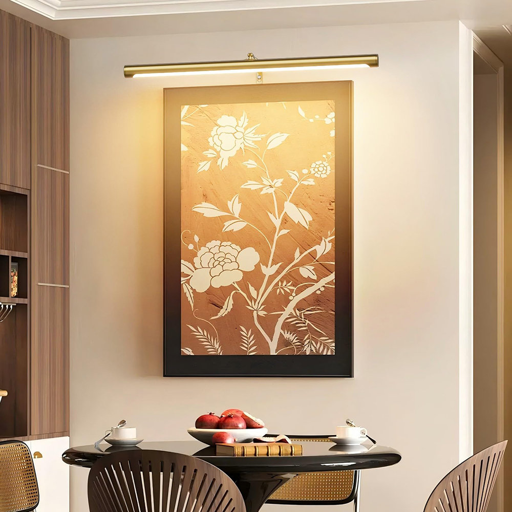 Mercer41 9W plug-in picture frame lamp, 24-inch adjustable LED art lamp ...