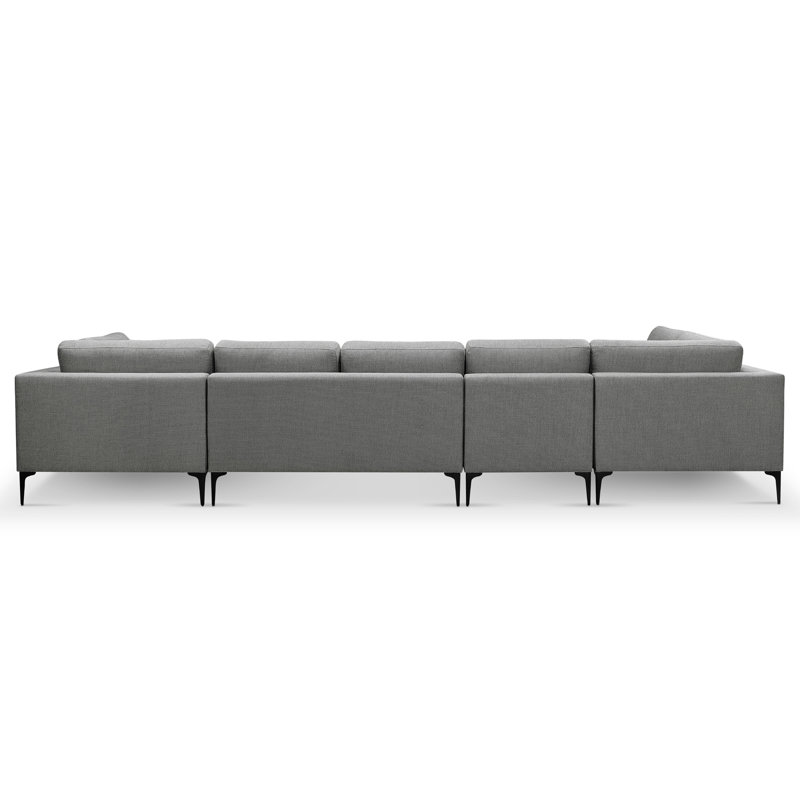 Mercury Row® Defeo 4 - Piece Upholstered Sectional | Wayfair
