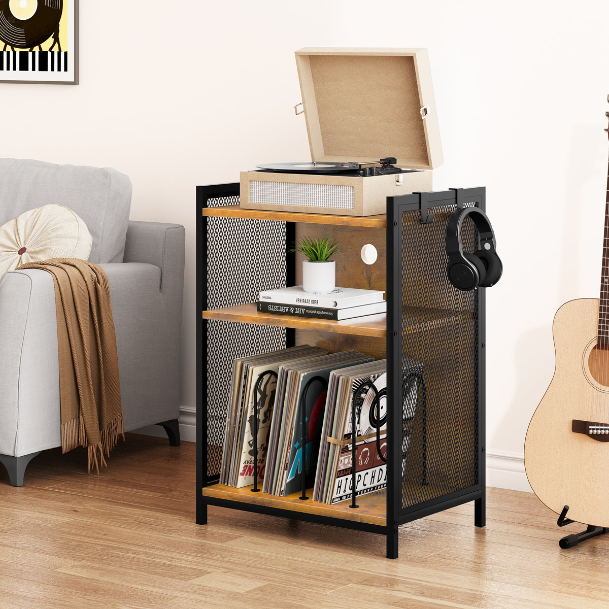 17 Stories Emefa Multimedia Media Shelves & Reviews | Wayfair