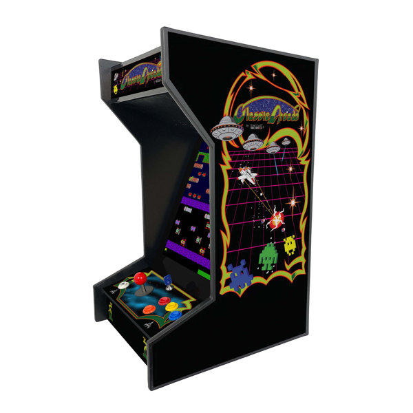 Suncoast Arcade Tabletop Arcade Machine with 19" Monitor and 412 Retro ...