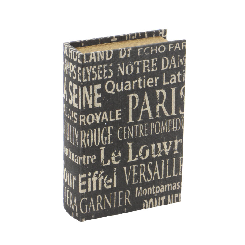Lark Manor Akeal Leather Book Box & Reviews | Wayfair