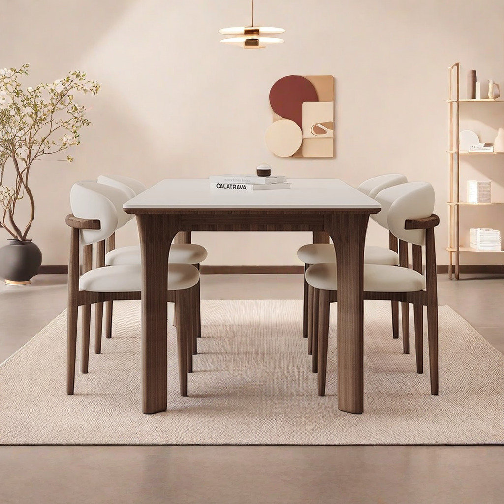 Greyleigh Simple Cream Wind Table And Chairs Rectangular 31.4'' W ...