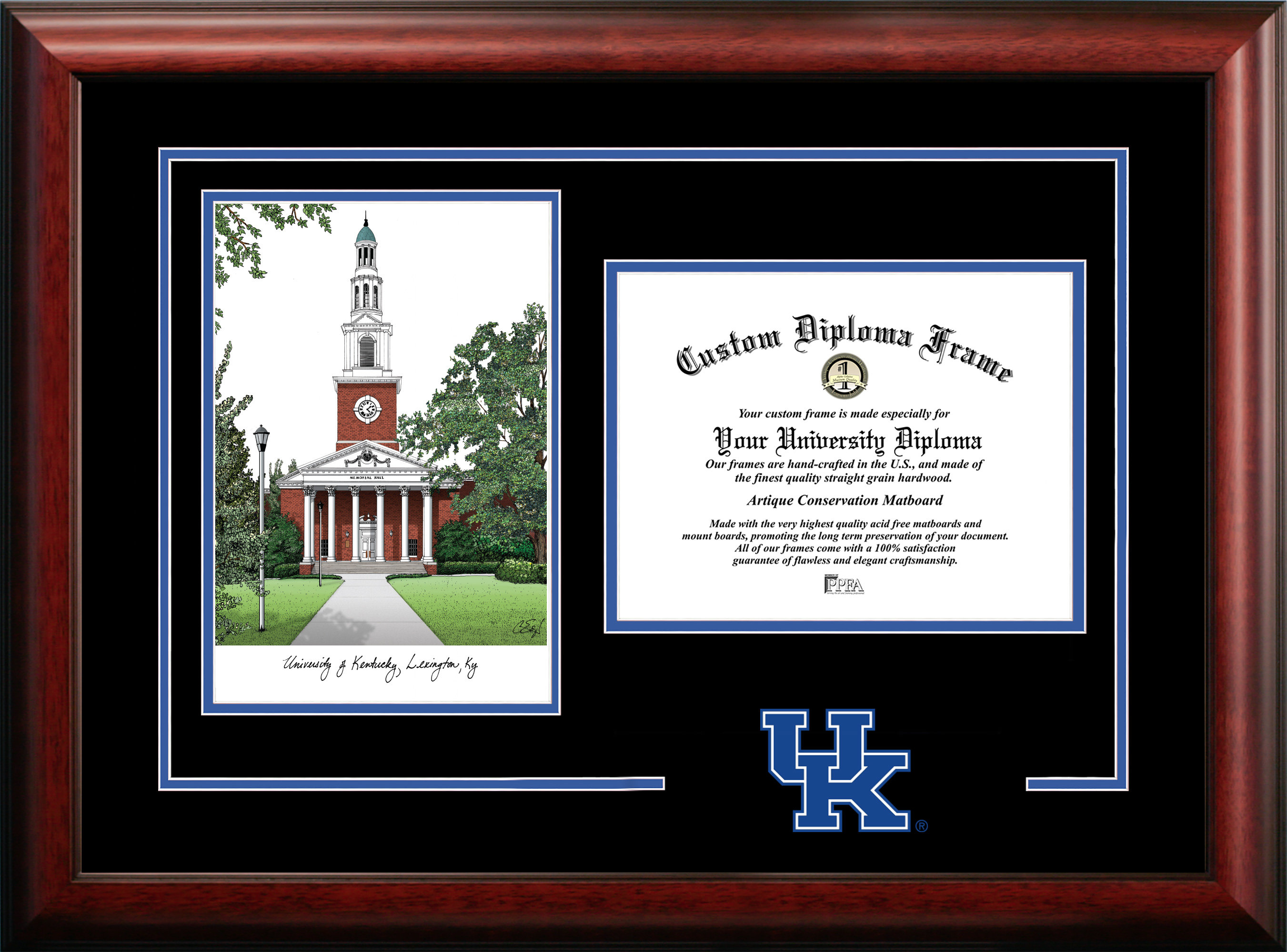 Campus Images NCAA Kentucky Wildcats Spirit Graduate Diploma with ...