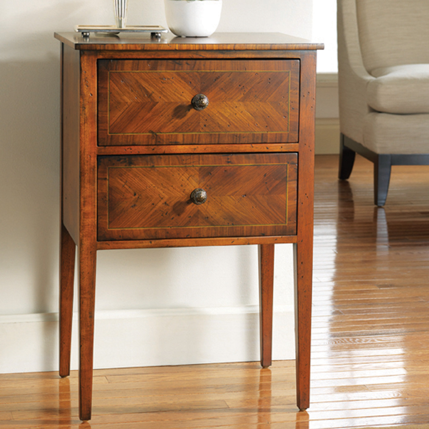 ModernHistory Continental Accent Chest | Wayfair
