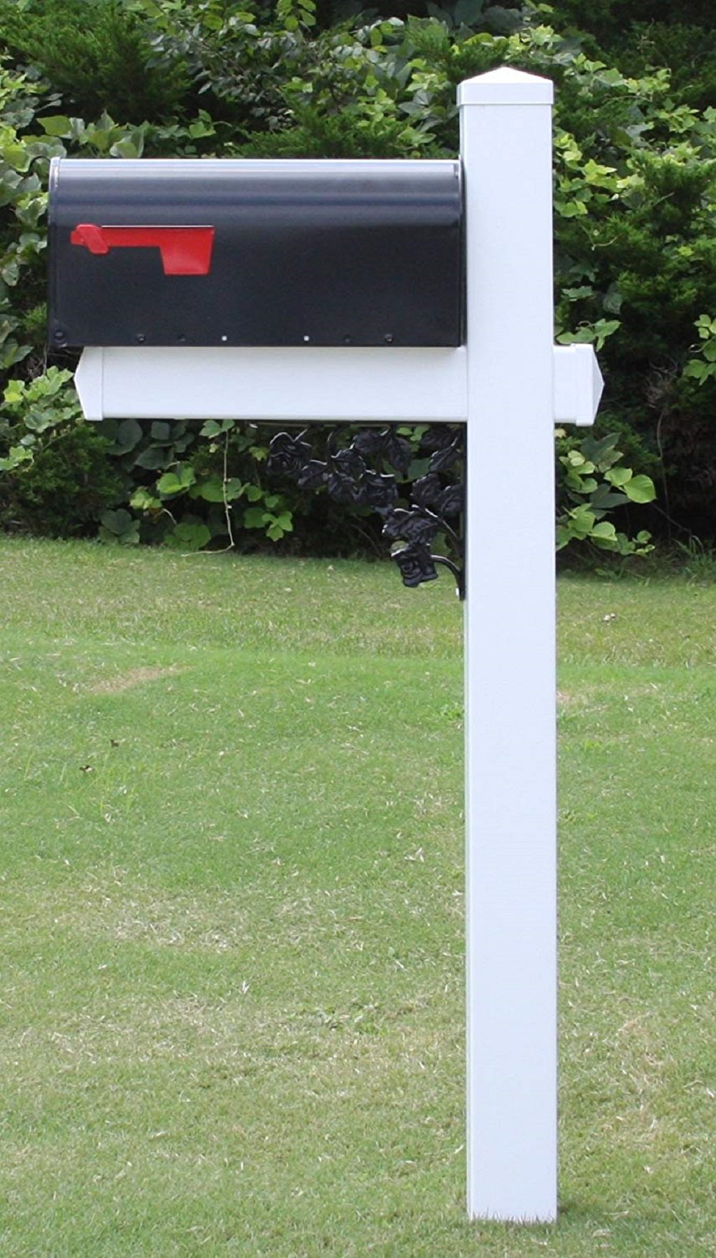 4Ever Products Reagan Decorative Post Mounted Mailbox | Wayfair