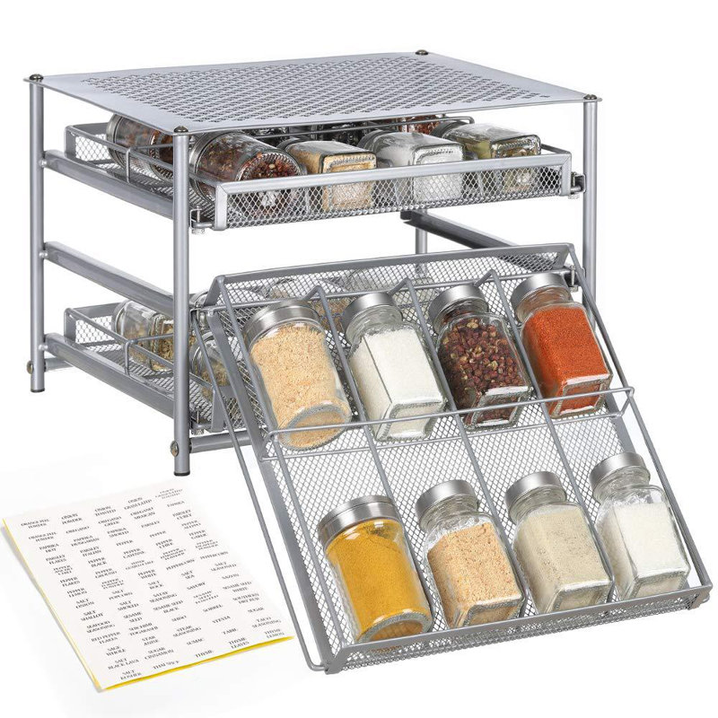 Rebrilliant Free-standing Spice Rack & Reviews | Wayfair