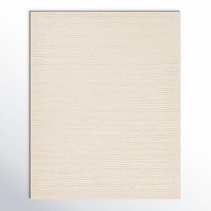 Guiness Solid Color Hand Loomed Wool Area Rug in Beige & Reviews | Joss ...