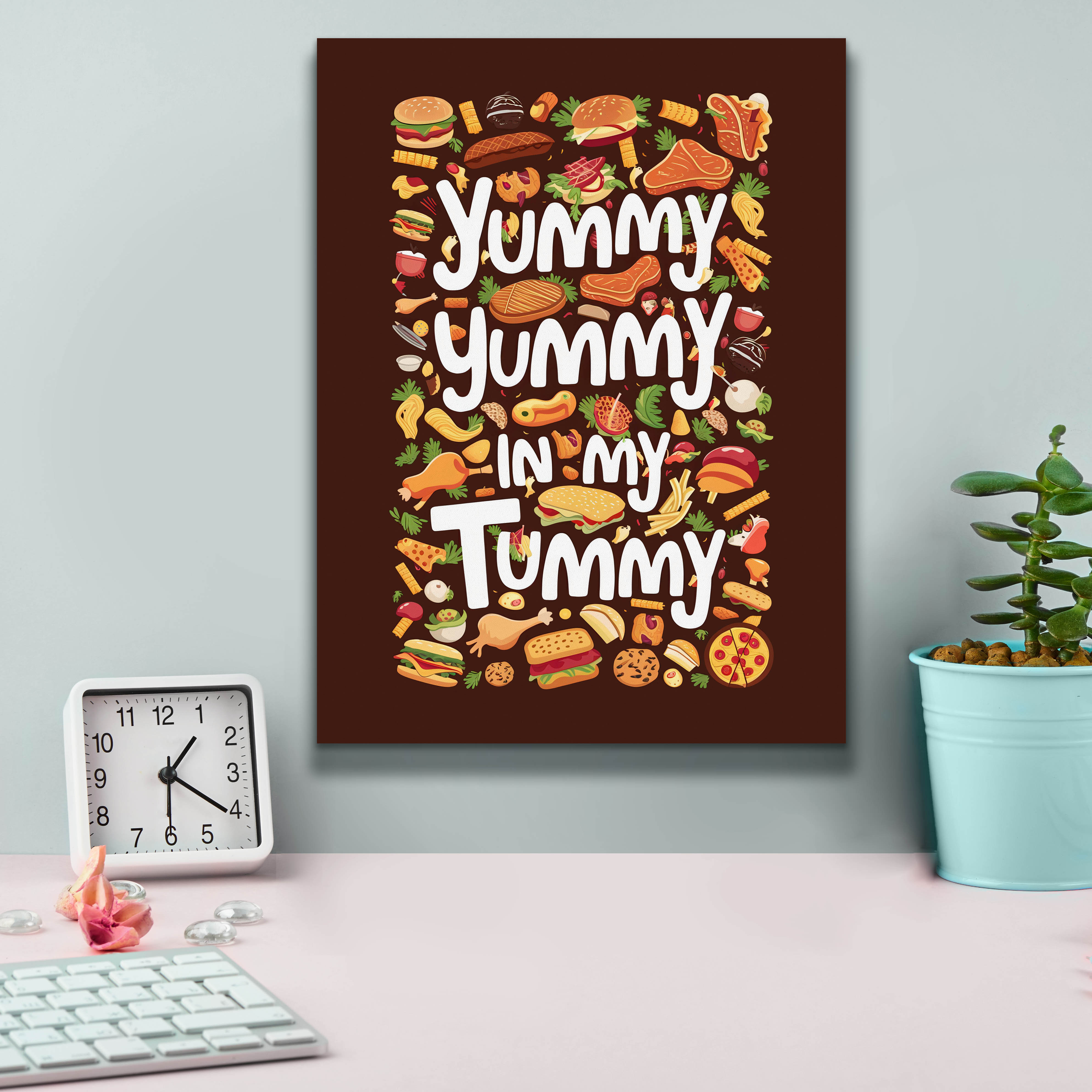 Winston Porter 'Yummy Yummy In My Tummy' by Andreas Magnusson Canvas ...