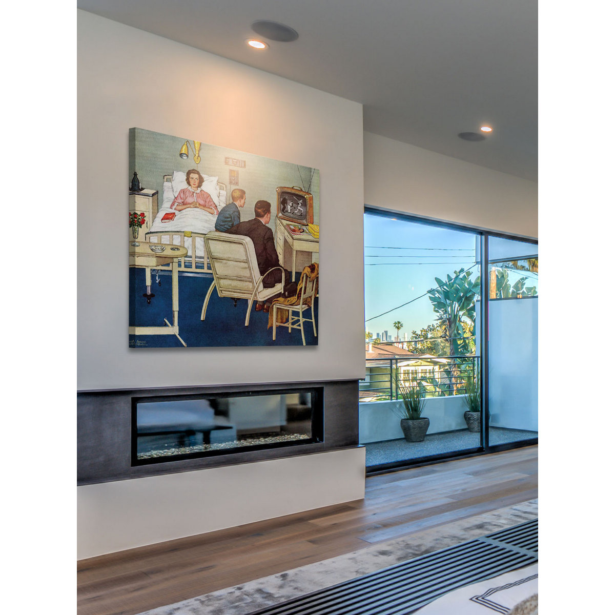 Marmont Hill Baseball in the Hospital by Amos Sewell Painting Print on ...