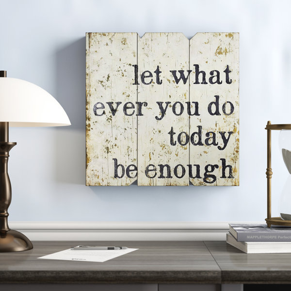 Winston Porter Text Wall Decor & Reviews | Wayfair
