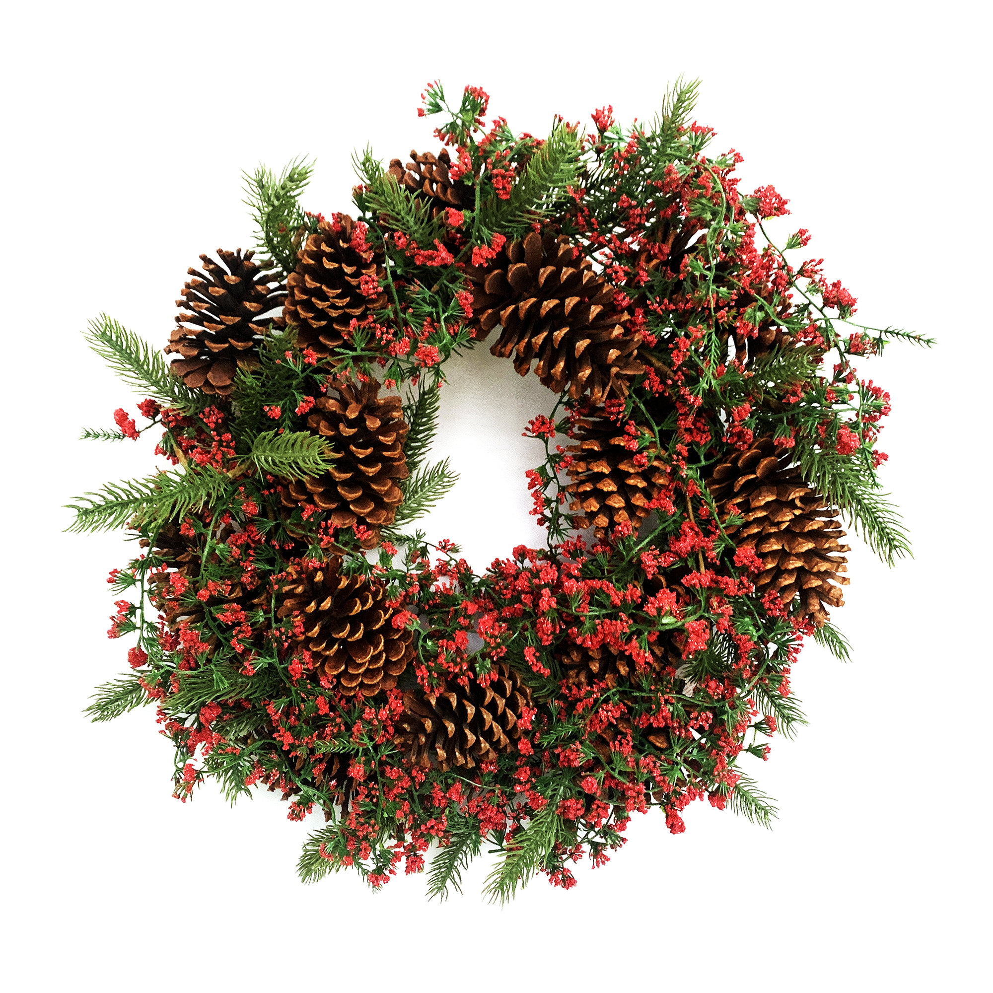 Brite Star 1'83" Green Red Novelty Garland | Wayfair