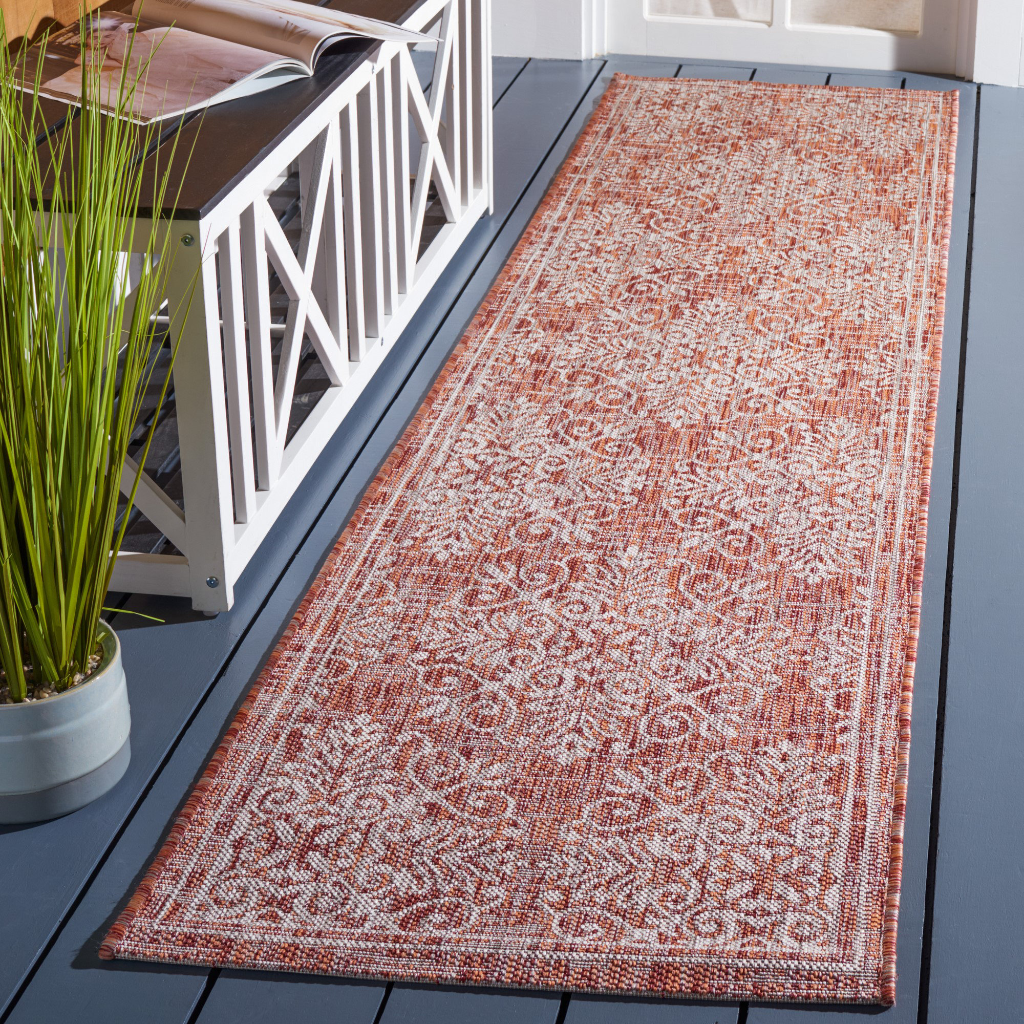 Winston Porter Ajna Performance Oriental Rug | Wayfair