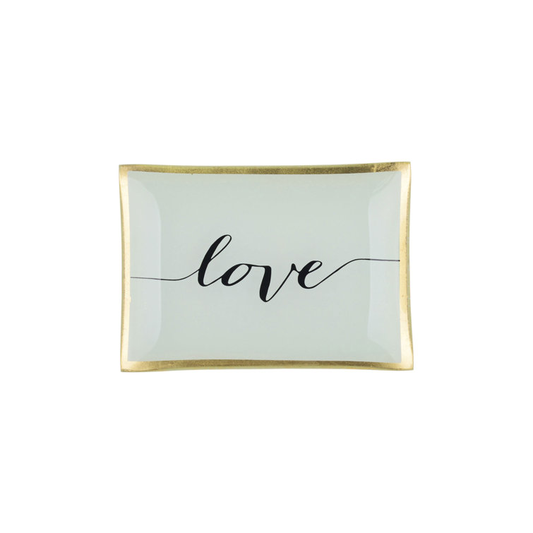 Gift Company Glass Decorative Plate | Wayfair.co.uk