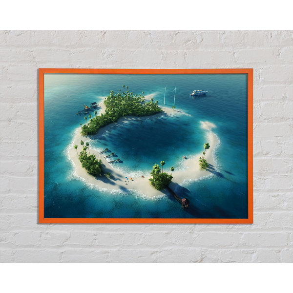 Highland Dunes The Perfect Island Getaway - Single Picture Frame Art ...