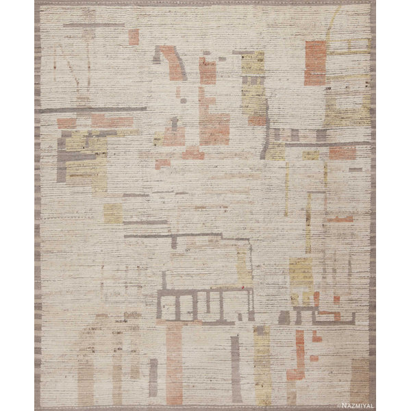 Nazmiyal Collection One-of-a-Kind Modern Abstract Contemporary ...