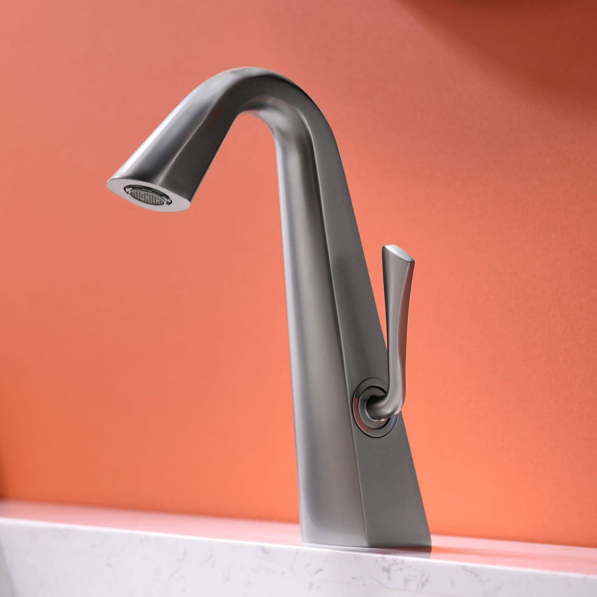 MEJE Bathroom Sink Faucet Bathroom Faucet, Brass Single Handle Faucet ...