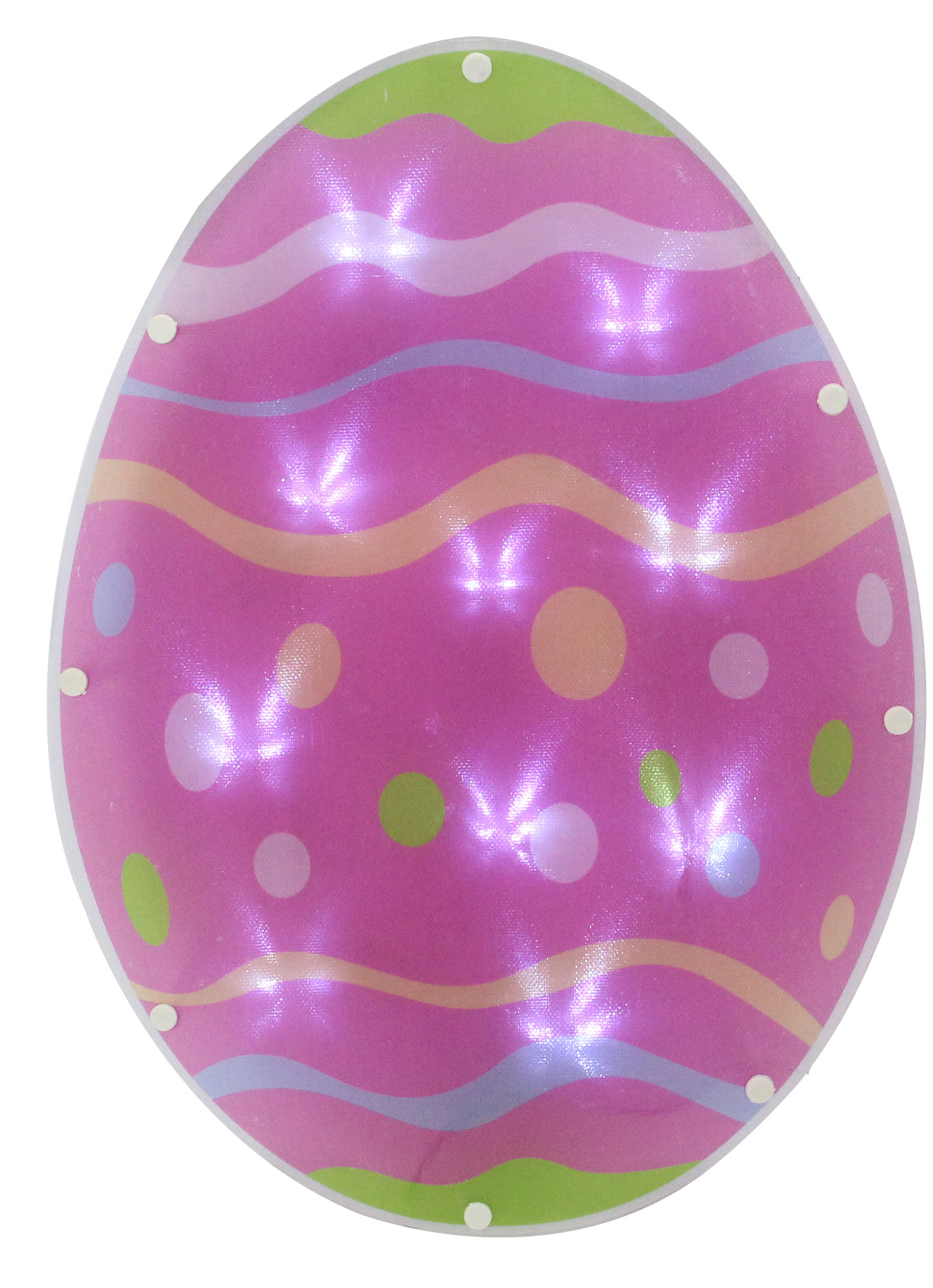Northlight Seasonal 14" Battery Operated LED Lighted Easter Egg Window ...