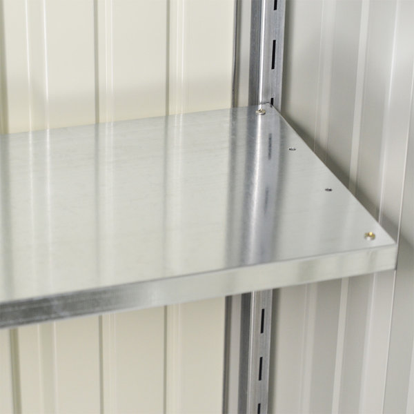 Dakota Fields Storage Shed with Shelves | Wayfair.co.uk