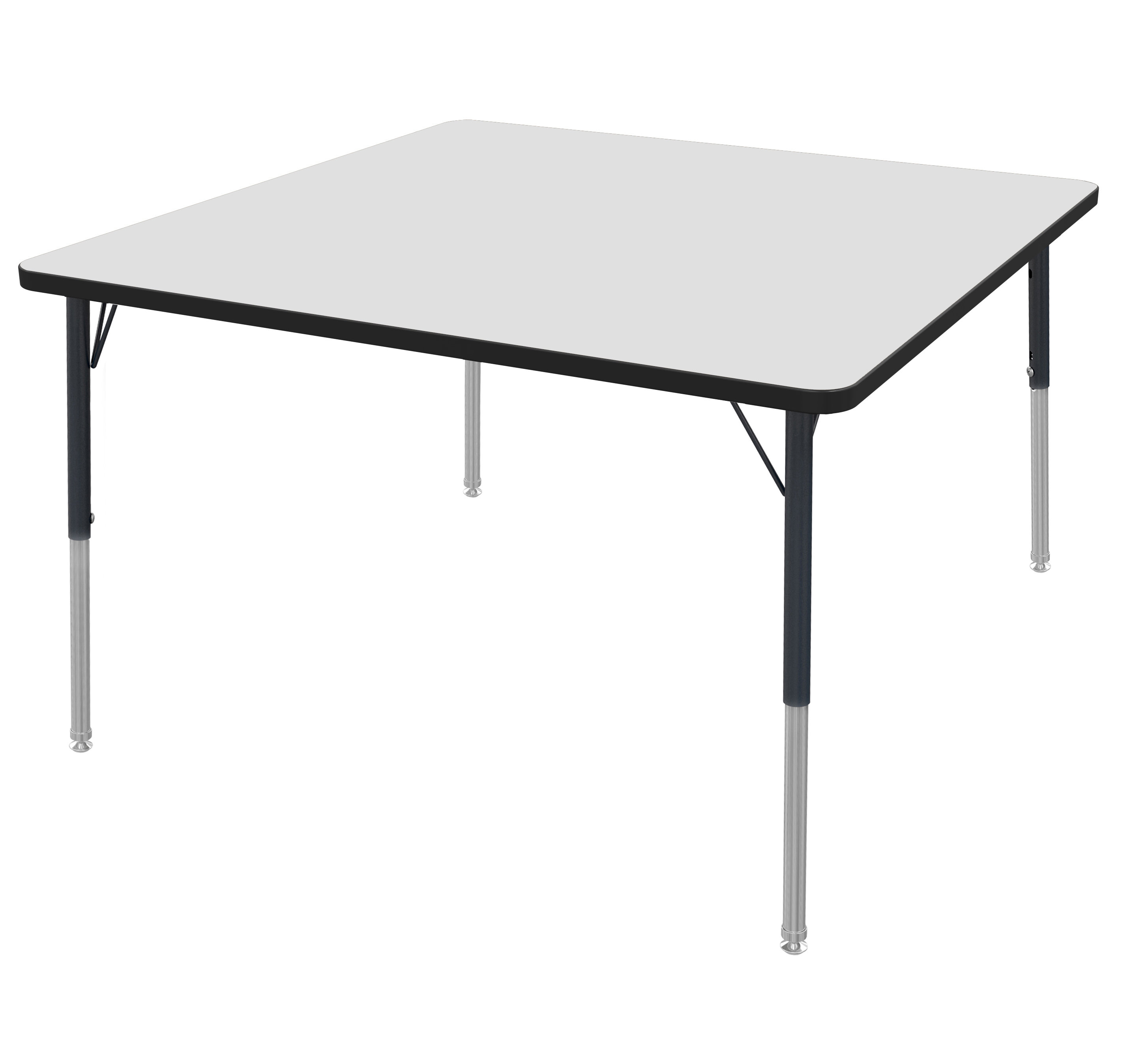 Marco MG Whiteboard Adjustable Height Square Activity Table | Wayfair