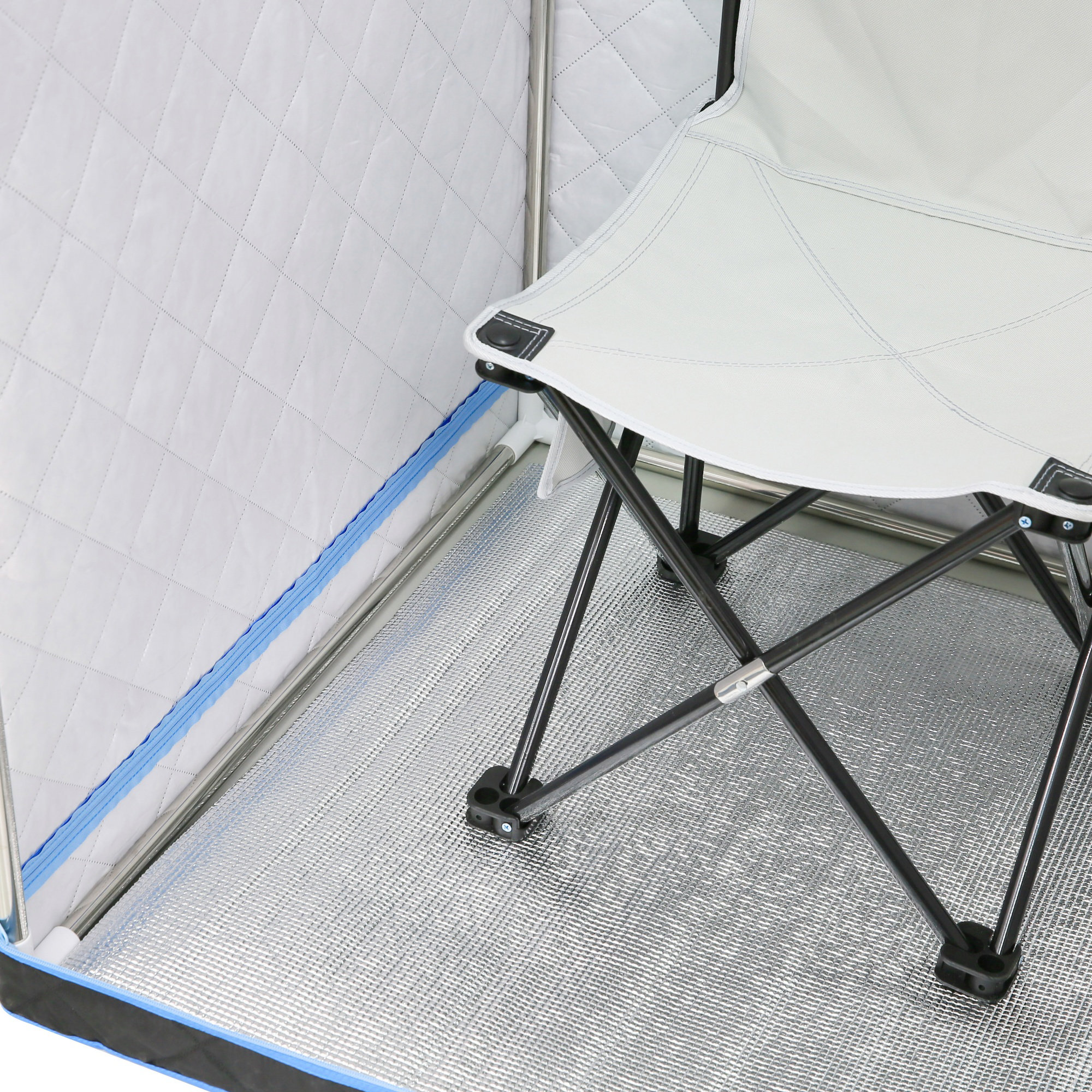 HomeViewto Portable Gothic Roof Plus Type Full Size Steam Sauna Tent ...