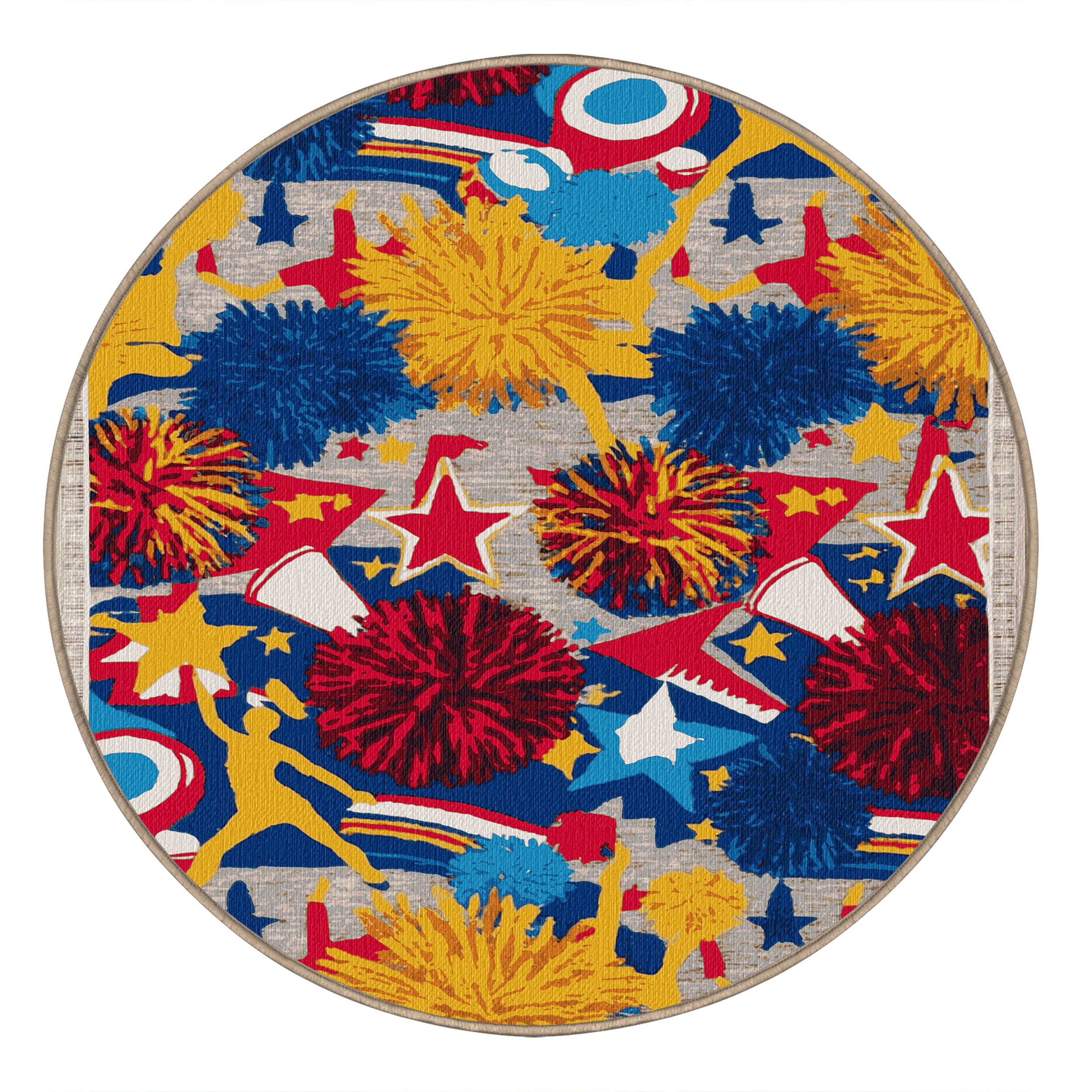 Dakota Fields Washable Cheerleading Sports Area Rug | Wayfair