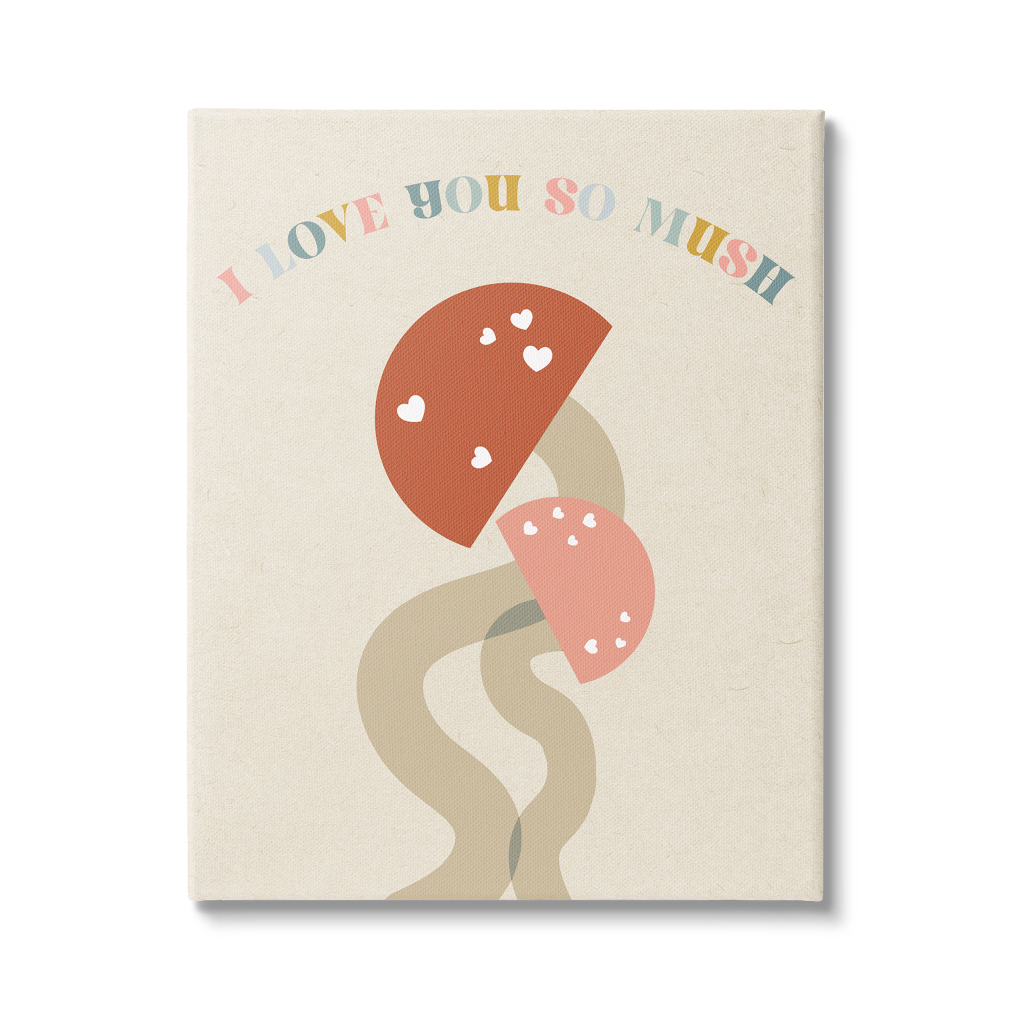 Trinx Love you So Mush Canvas Wall Art by Lil' Rue - Wayfair Canada