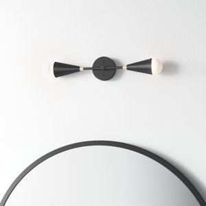 AllModern Monroe 2 - Light Dimmable Vanity Light & Reviews | Wayfair