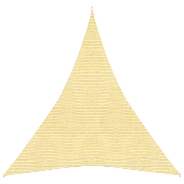 Dakota Fields Arnetria 5m x 7m Triangle Shade Sail | Wayfair.co.uk