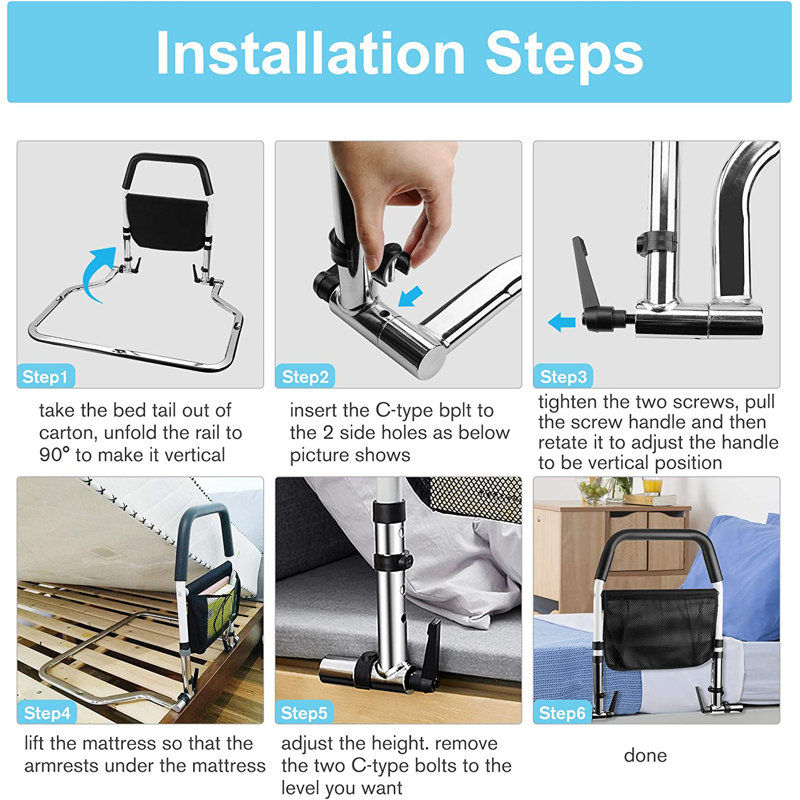 Bruce&Shark Adjustable Side Rails & Reviews | Wayfair