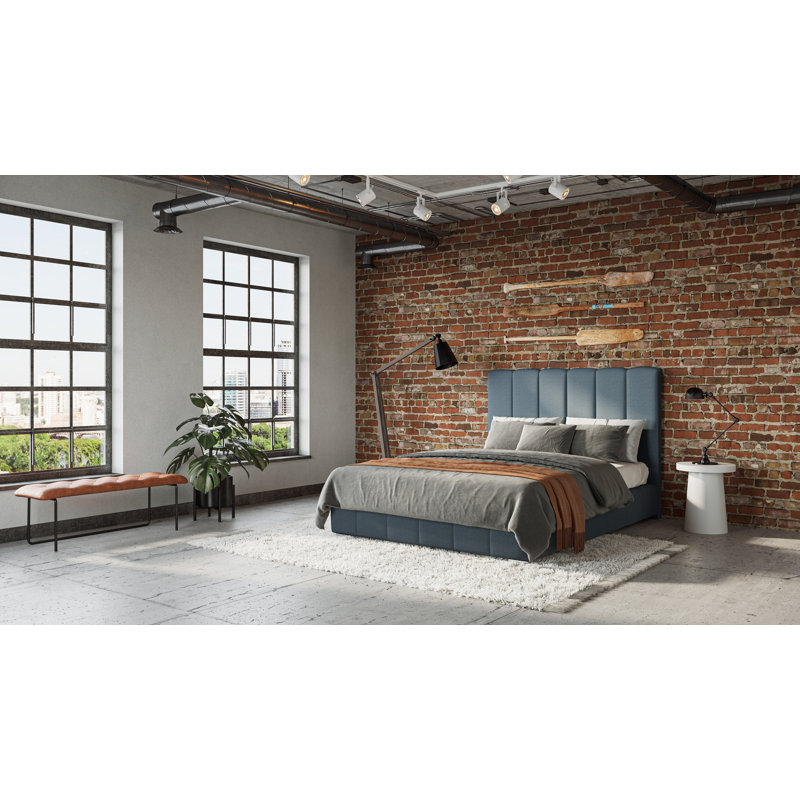 AllModern Vito Upholstered Platform Bed & Reviews | Wayfair