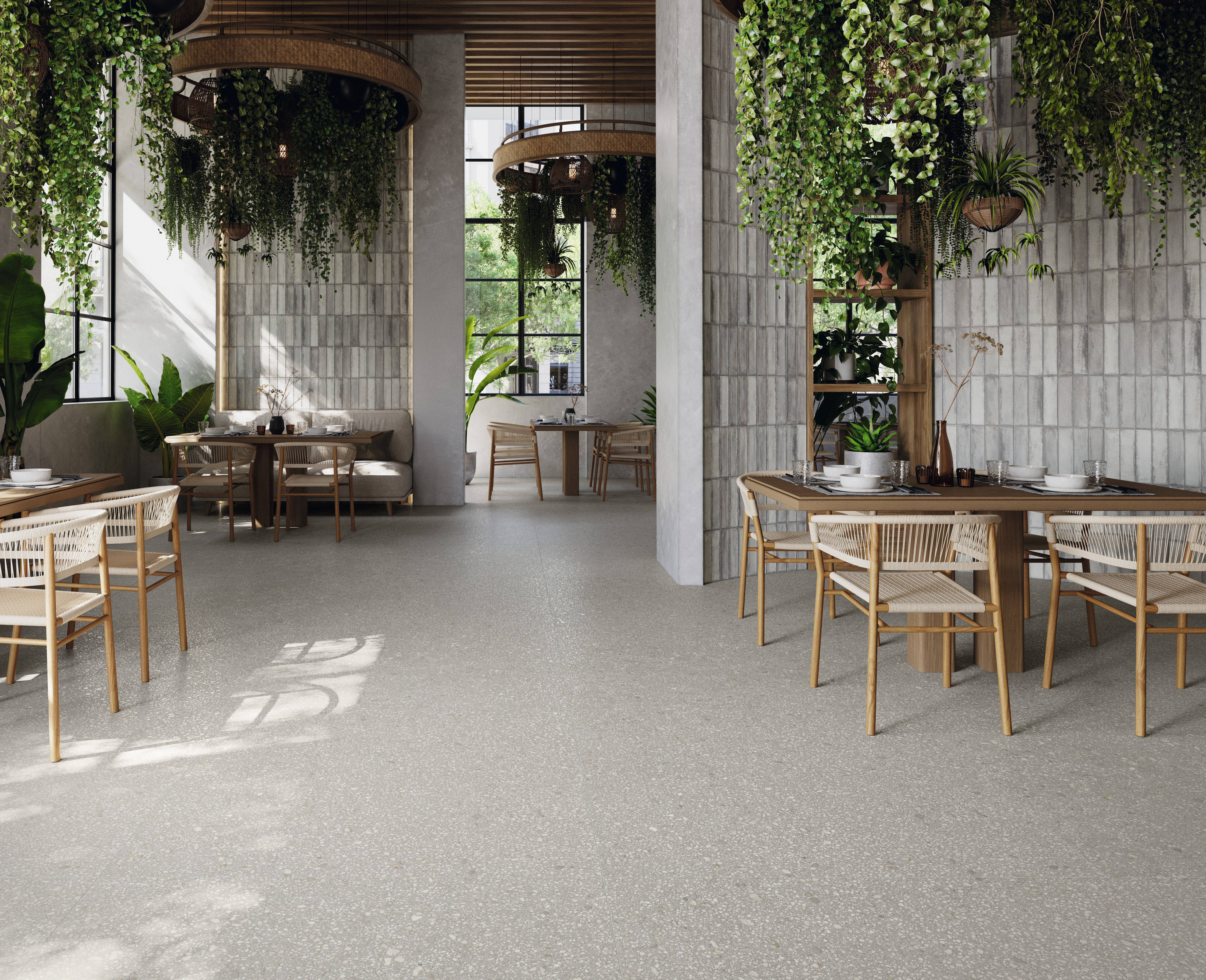 Mirrella Santi Gris 3D Terrazzo-Look 32"X32" Porcelain Tile - Wayfair ...