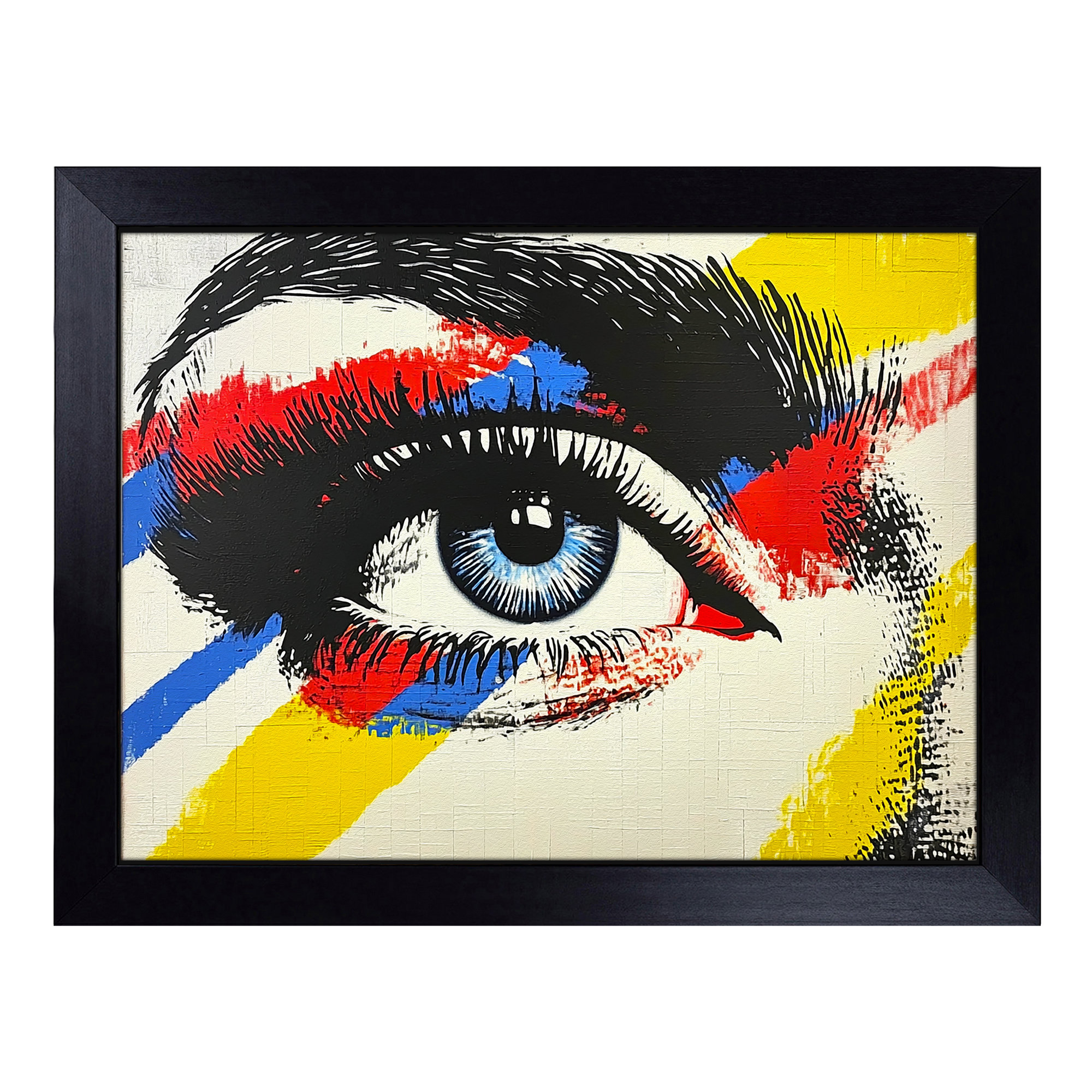 Metro Lane Pop Art Eye Lap Tray with Cushion | Wayfair.co.uk
