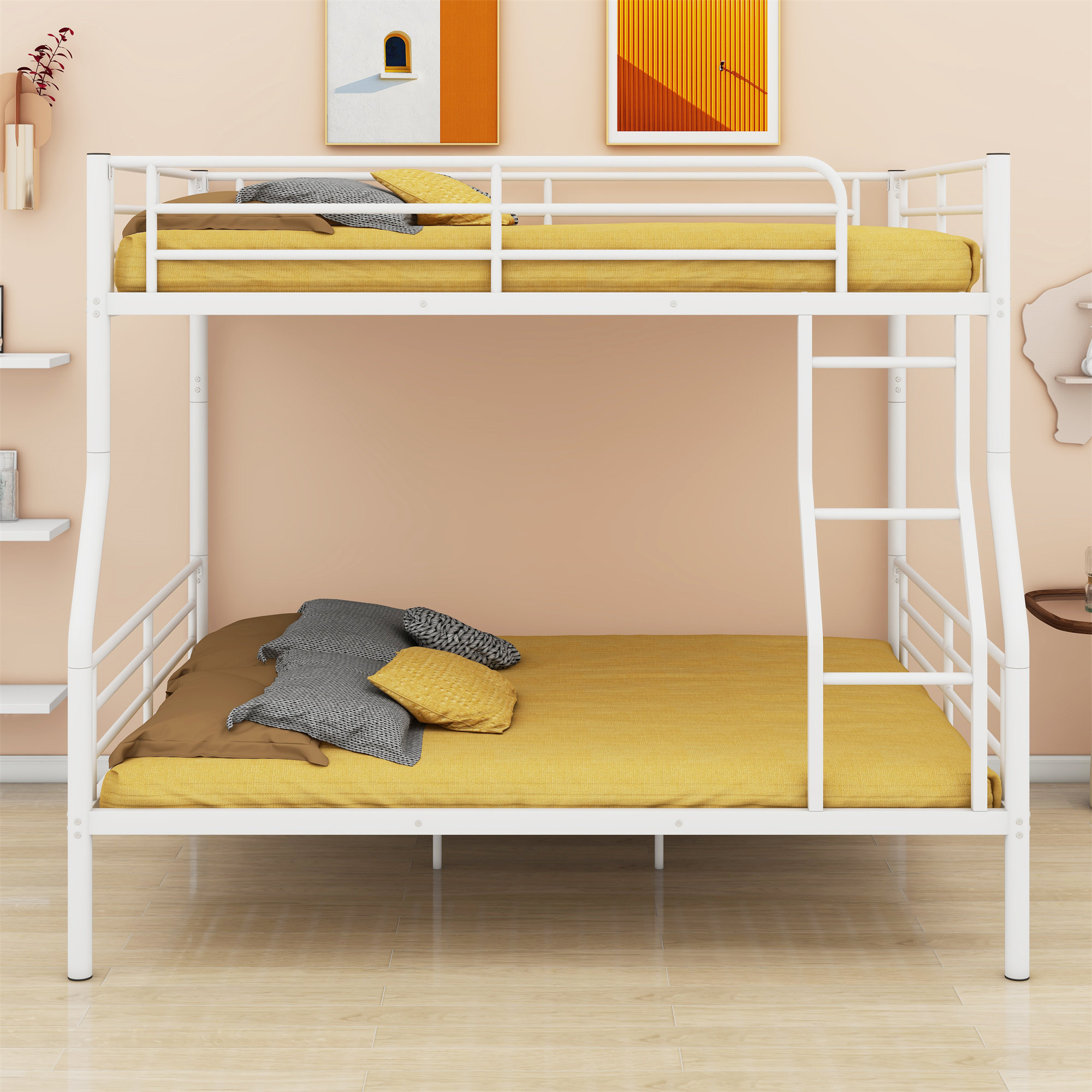 Isabelle & Max™ Hartselle Full XL Over Queen Futon Bunk Bed by Isabelle ...