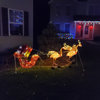 Sand & Stable Flamingo Reindeer with Sleigh Lighted Display & Reviews ...