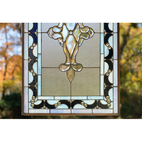 Astoria Grand Geometric Window Panel | Wayfair