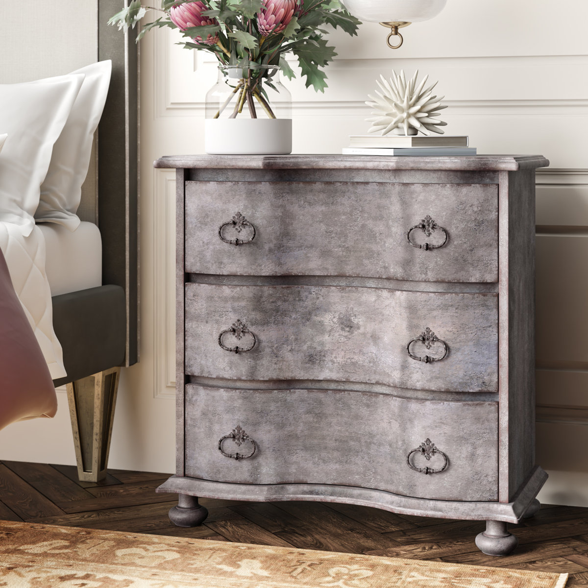 Bliss Studio Tosca 3 Drawer Bachelor's Chest | Perigold