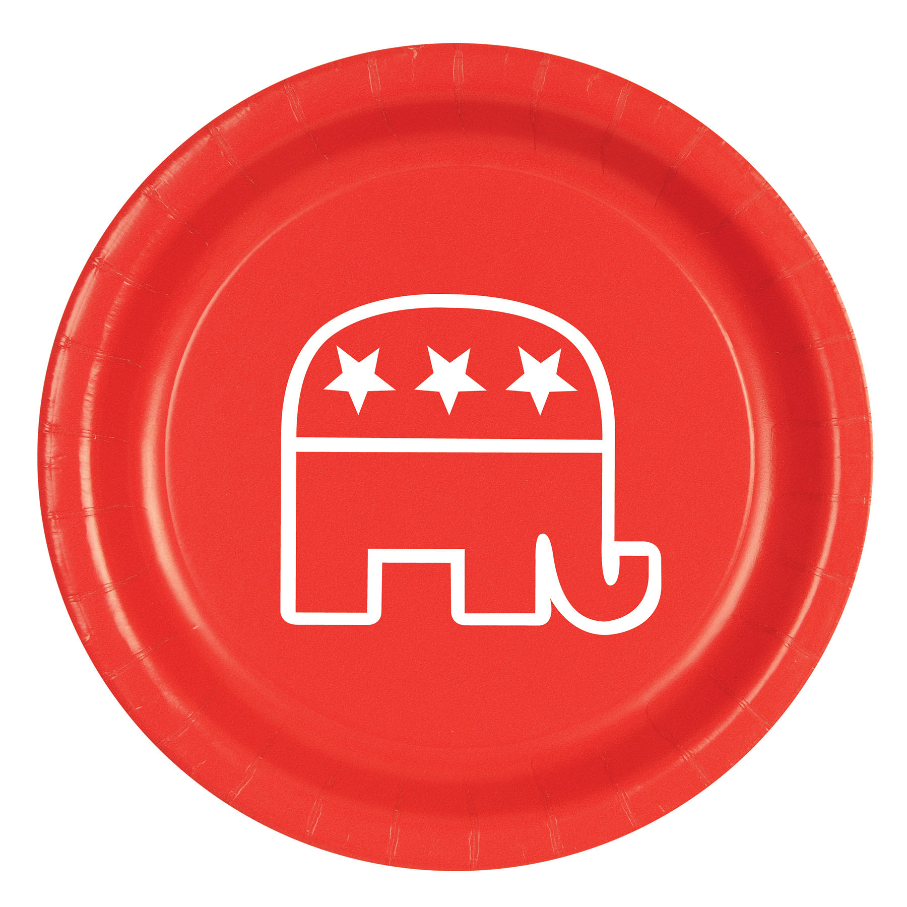 The Beistle Company Republican Paper Plate | Wayfair