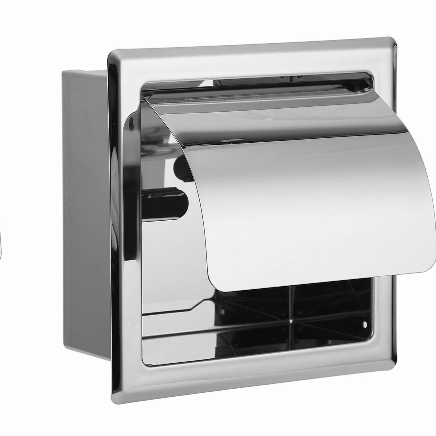 Foundry Select Stainless Steel Recessed Tissue Holder - Luxury Bathroom ...