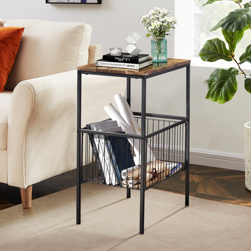 17 Stories Tiki 31'' Tall End Table & Reviews | Wayfair