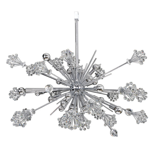 Allegri Constellation 30 - Light Dimmable Sputnik Sphere Chandelier ...