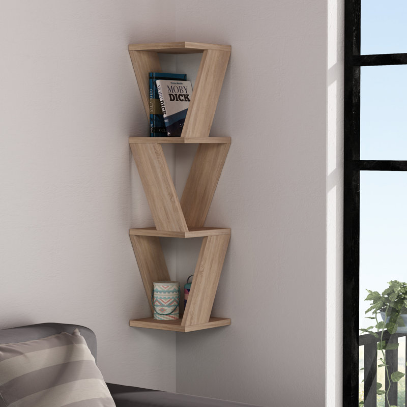 Mack + Milo Areyanna 3 Piece Corner Shelf & Reviews | Wayfair.co.uk